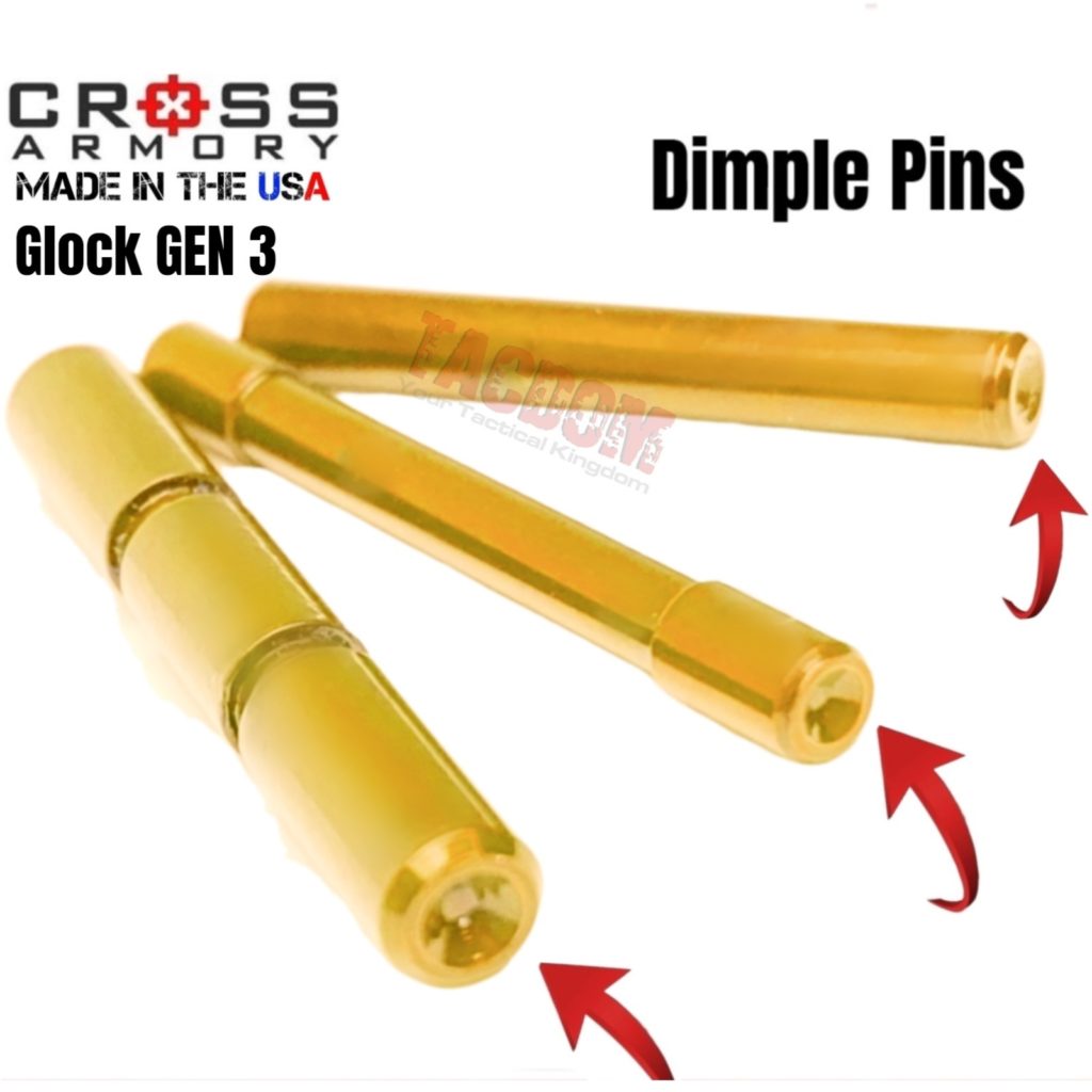 Cross Armory Gold UPGRADE Performance Kit for GLOCK Gen 1 2 3 Extended ...
