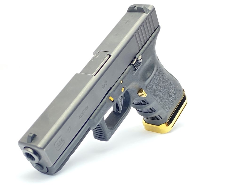 Cross Armory Enhanced Glock CNC Aluminum Flared Magwell GOLD “Jewelry ...