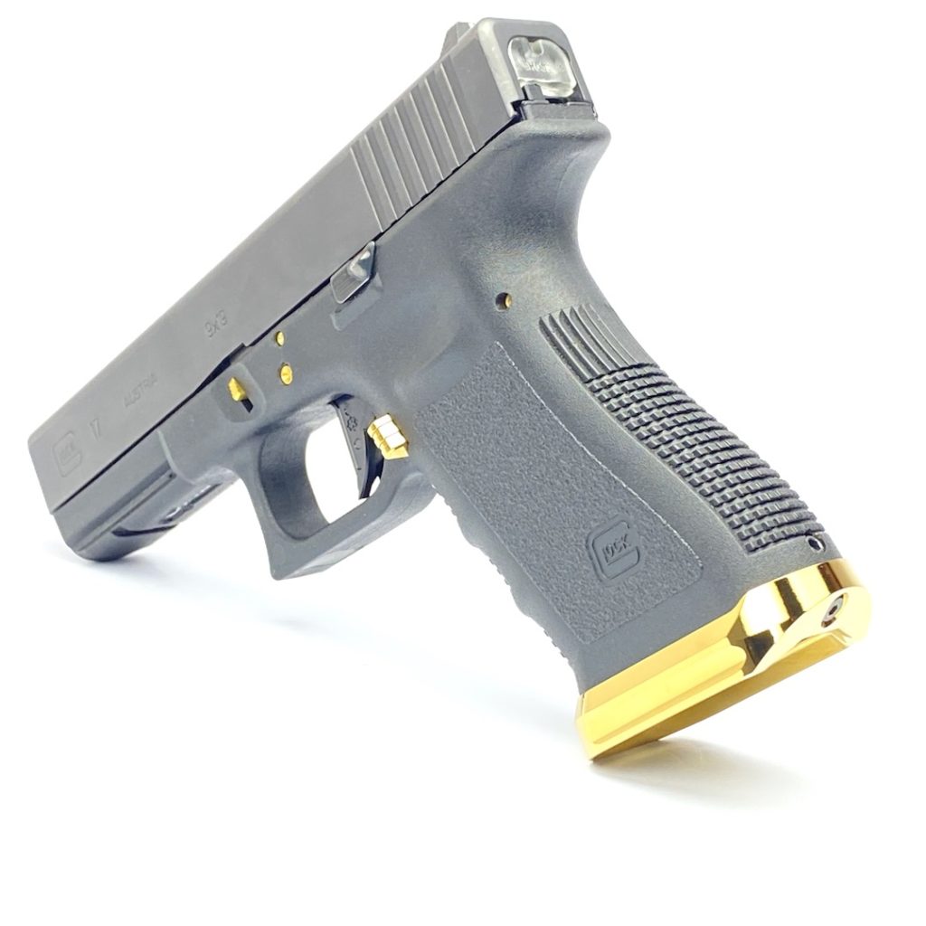 Cross Armory Enhanced Glock CNC Aluminum Flared Magwell GOLD “Jewelry ...