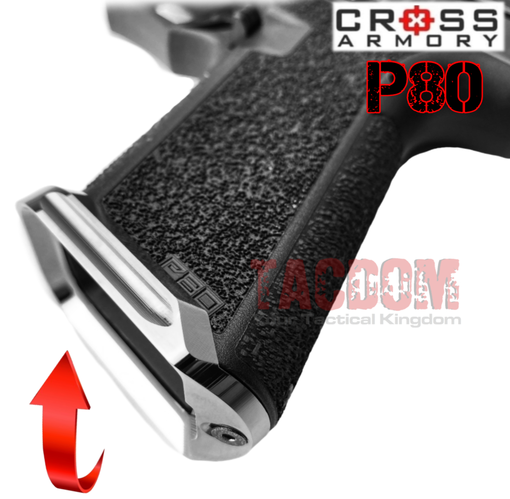 Cross Armory Enhanced P80 Polymer80 Poly80 CNC Aluminum Flared Magwell ...