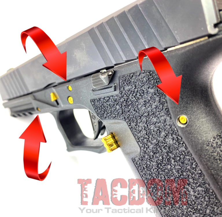 Cross Armory Gold UPGRADE Performance Kit for Polymer80 P80 Extended ...