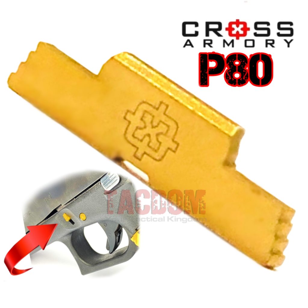Cross Armory Gold UPGRADE Performance Kit for Polymer80 P80 Extended ...