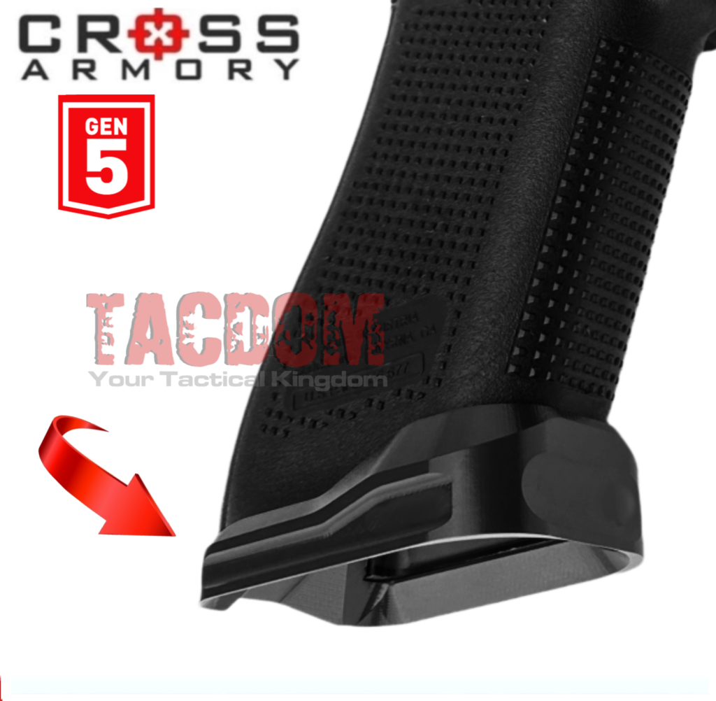 Cross Armory Enhanced for Glock 17 – 22 – 34 Gen 5 CNC Aluminum Flared ...