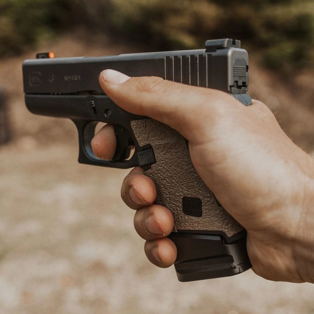 SHIELD ARMS for Glock 43 Billet 6061 Aluminum Grip Extension Magazine ...