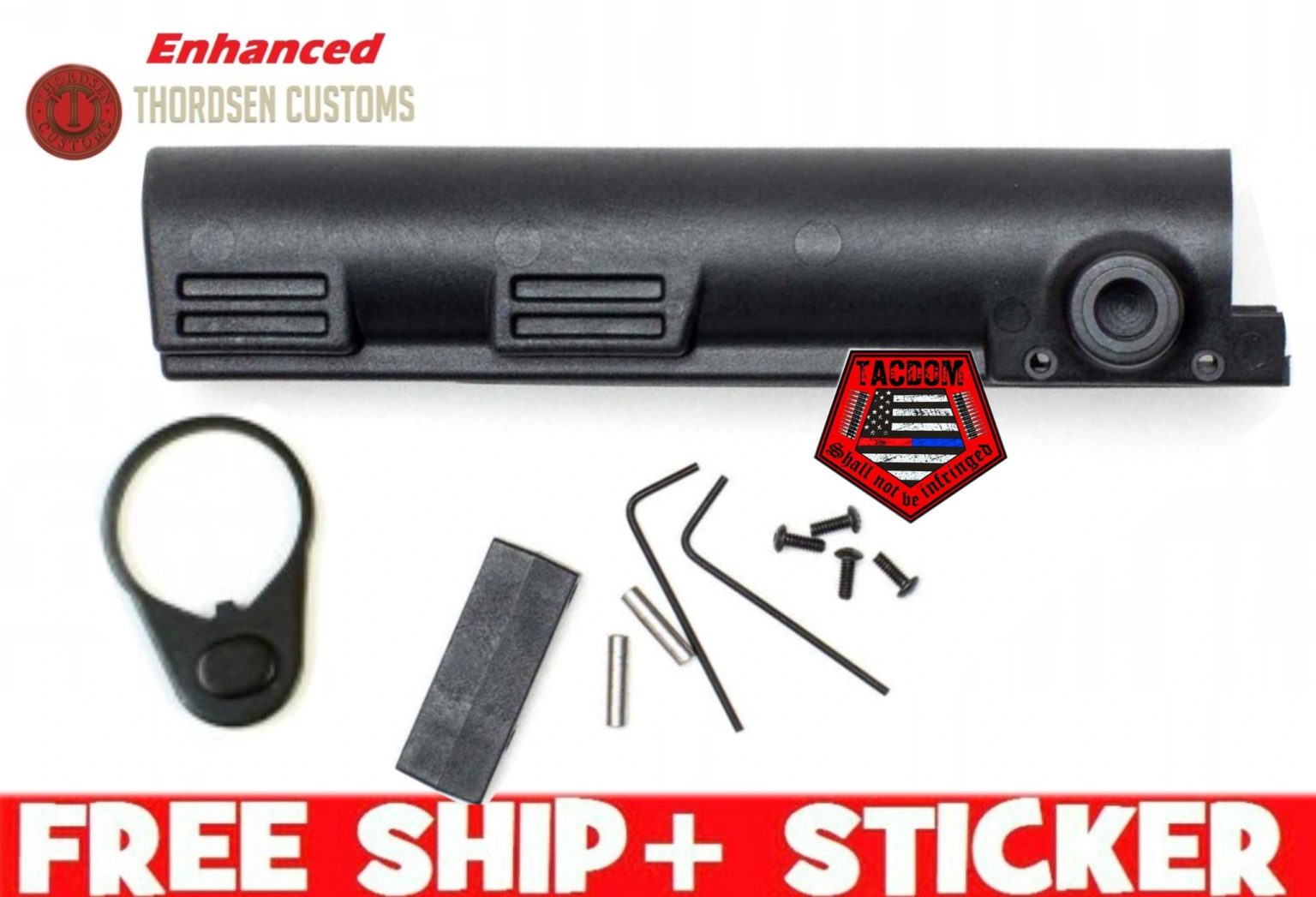 Thordsen Customs ENHANCED BUFFER TUBE COVER KIT with QD Points plus END ...