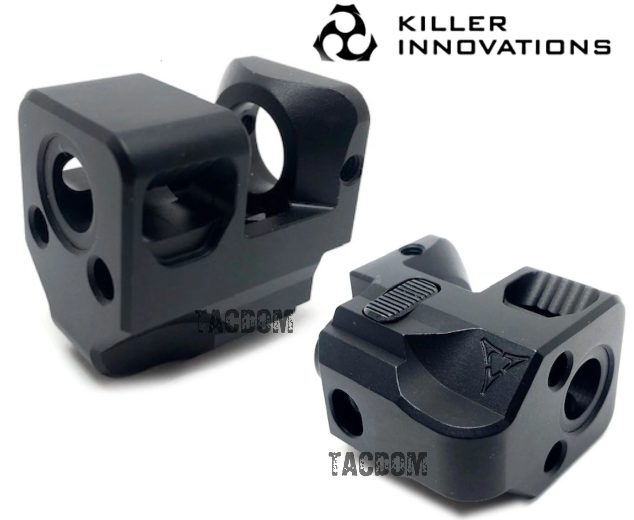 Killer Innovations Comp Compensator Muzzle Brake for 9mm For Glock Gen ...