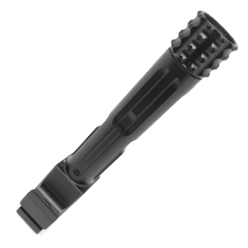 BLACK DLC PORTED Barrel for Glock 19 and P80 PF940c 9mm TARGET CROWN ...