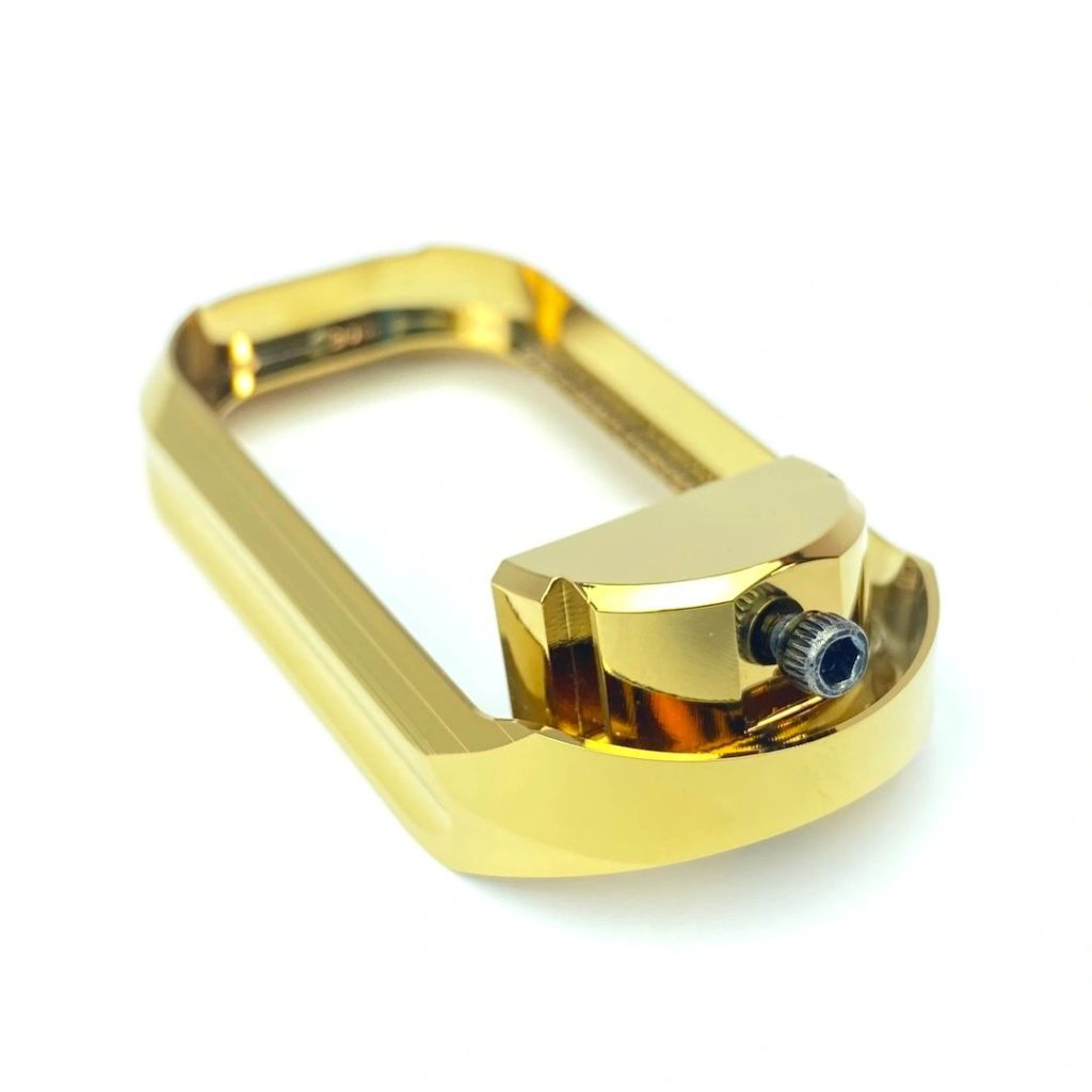 Cross Armory Enhanced Glock CNC Aluminum Flared Magwell GOLD “Jewelry ...