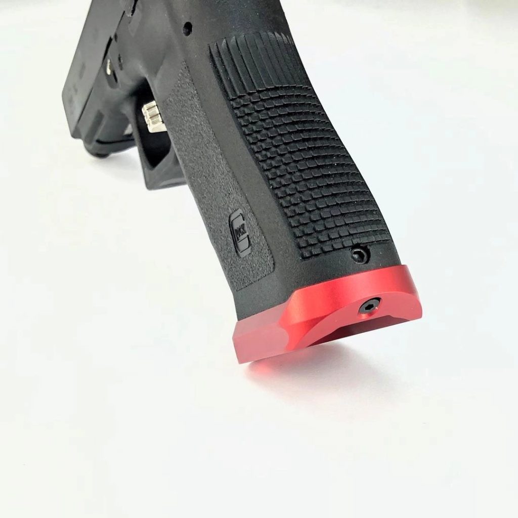Cross Armory Enhanced Glock CNC Aluminum Flared Magwell Red Gen 1 2 3 ...