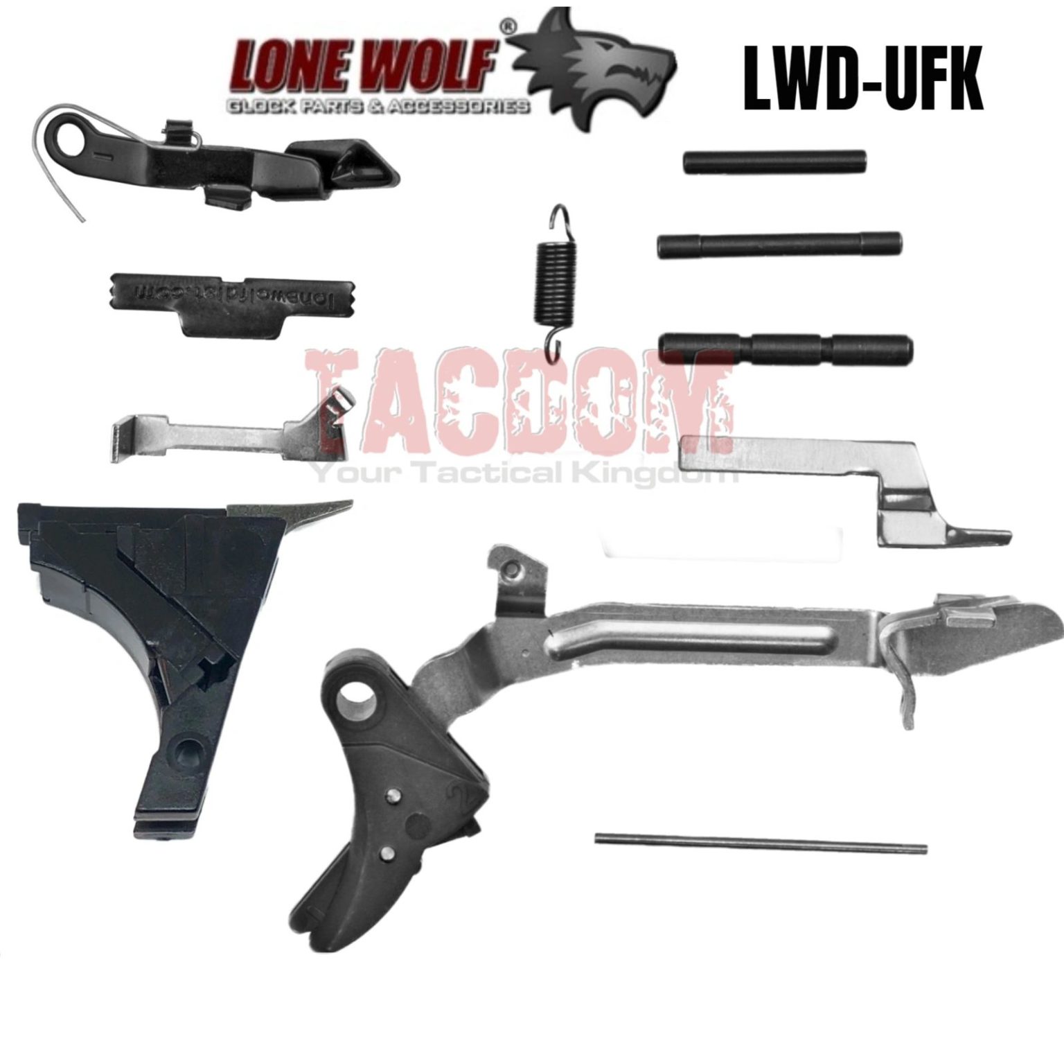Lone Wolf Distributors Universal Lower Parts Kit for Glock Gen 3 / 4 ...