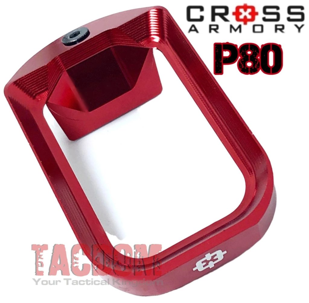 Cross Armory Enhanced P80 Polymer80 Poly80 CNC Aluminum Flared Magwell ...
