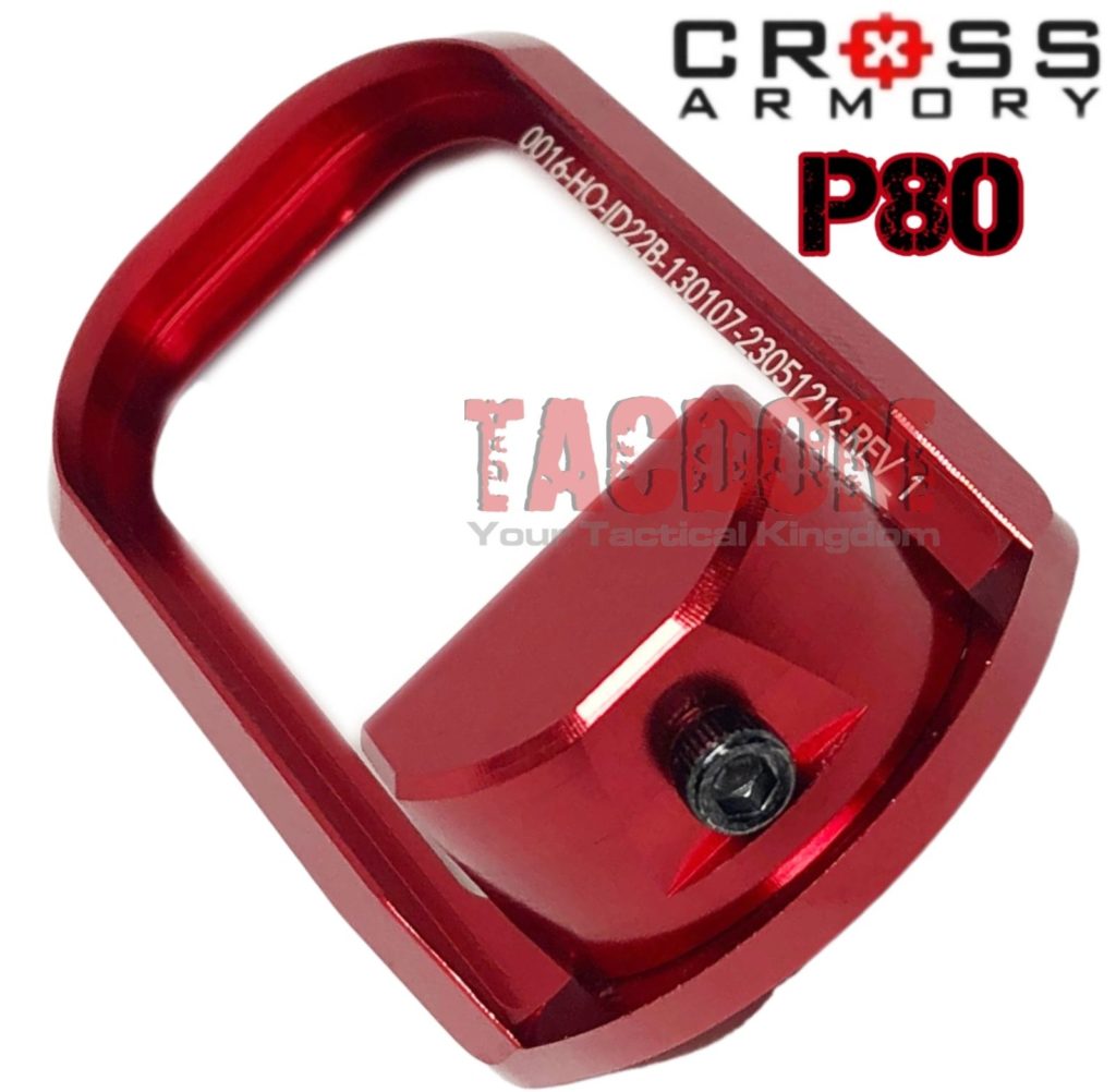 Cross Armory Enhanced P80 Polymer80 Poly80 CNC Aluminum Flared Magwell ...