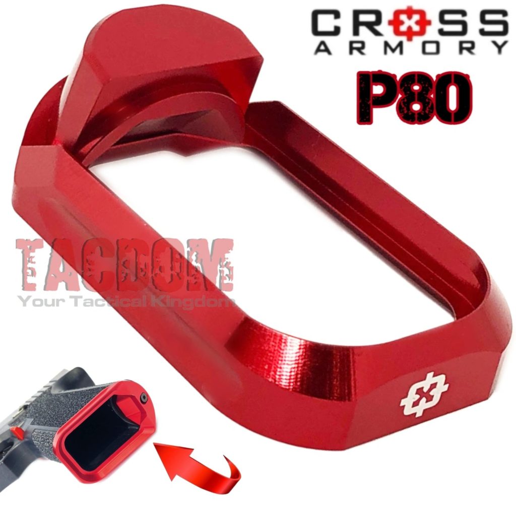 Cross Armory Enhanced P80 Polymer80 Poly80 CNC Aluminum Flared Magwell ...