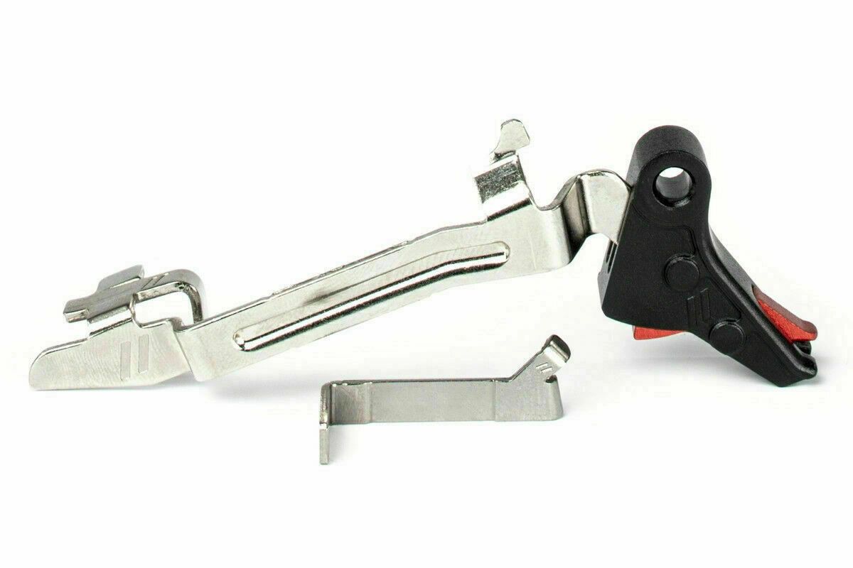 ZEV PRO Flat Face Trigger Bar for Gen 1-4 Glock 17 19 22 23 26 27 32 33 ...