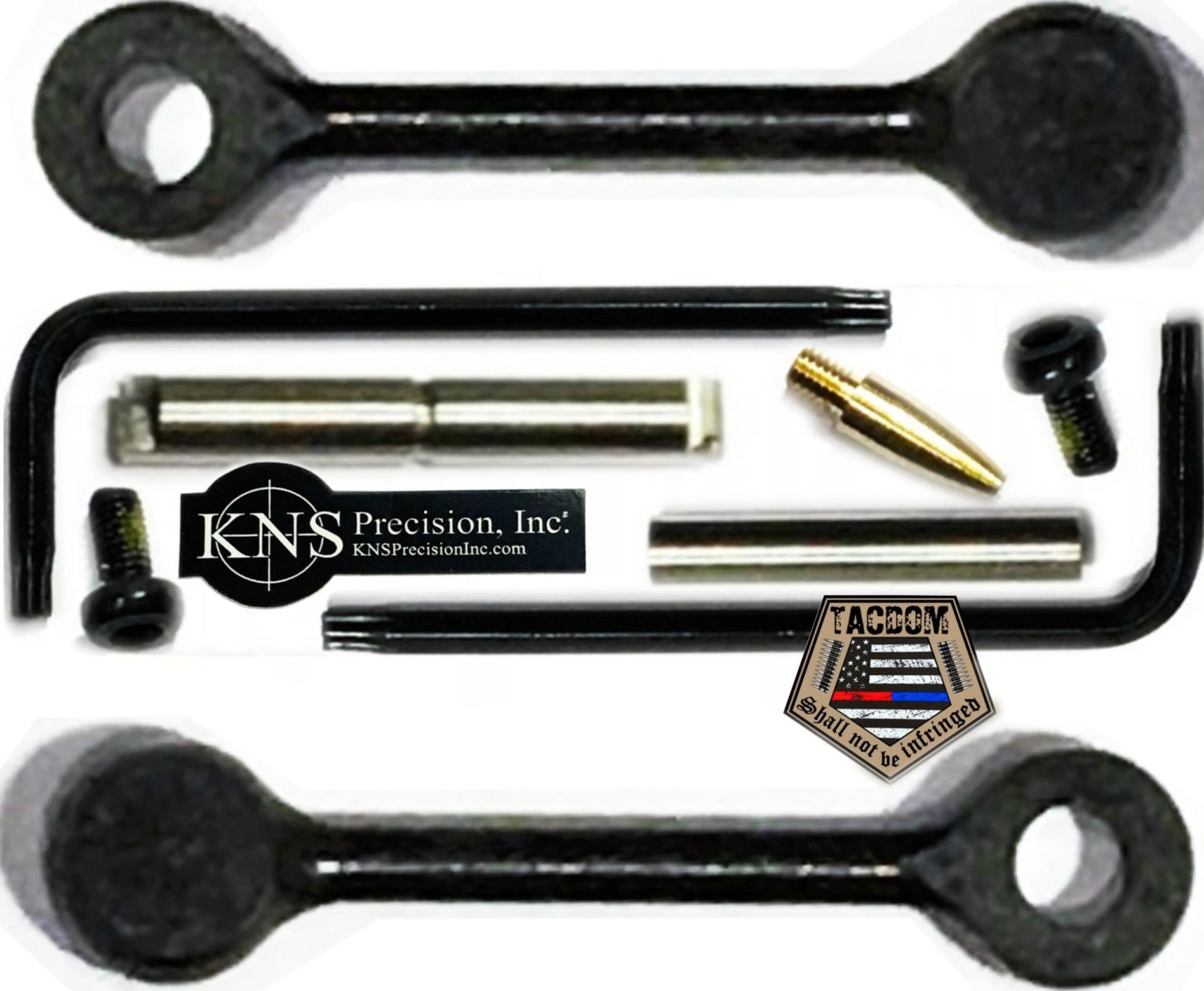 KNS GEN 2 MOD 2 Black .154 Anti Rotation Trigger Hammer Pins – TACDOM