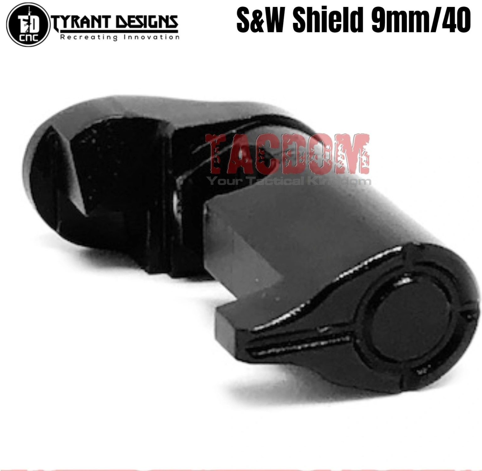 TYRANT DESIGNS I.T.T.S GOLD TRIGGER BLACK Safety with POLISHED BAR for ...