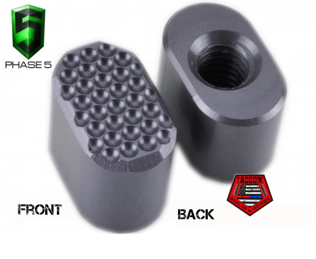 Phase 5 MAGAZINE AR Button Release DIMPLE Style in Black Red Blue Grey ...