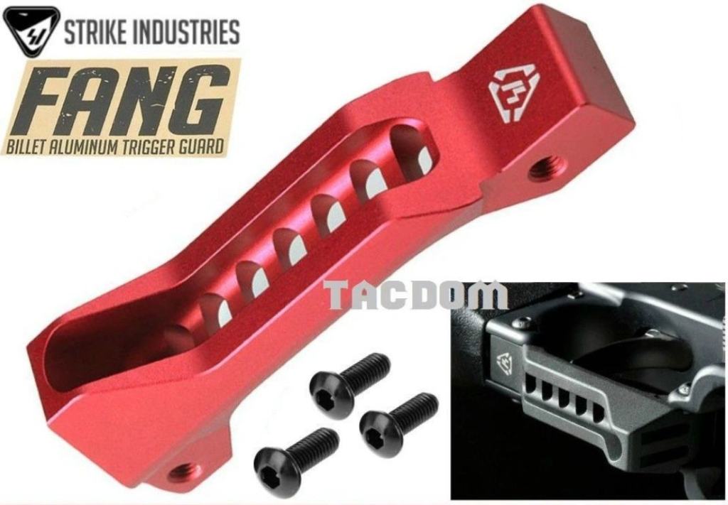 Strike Industries Fang Billet Aluminum Trigger Guard AR15 Milspec Black ...
