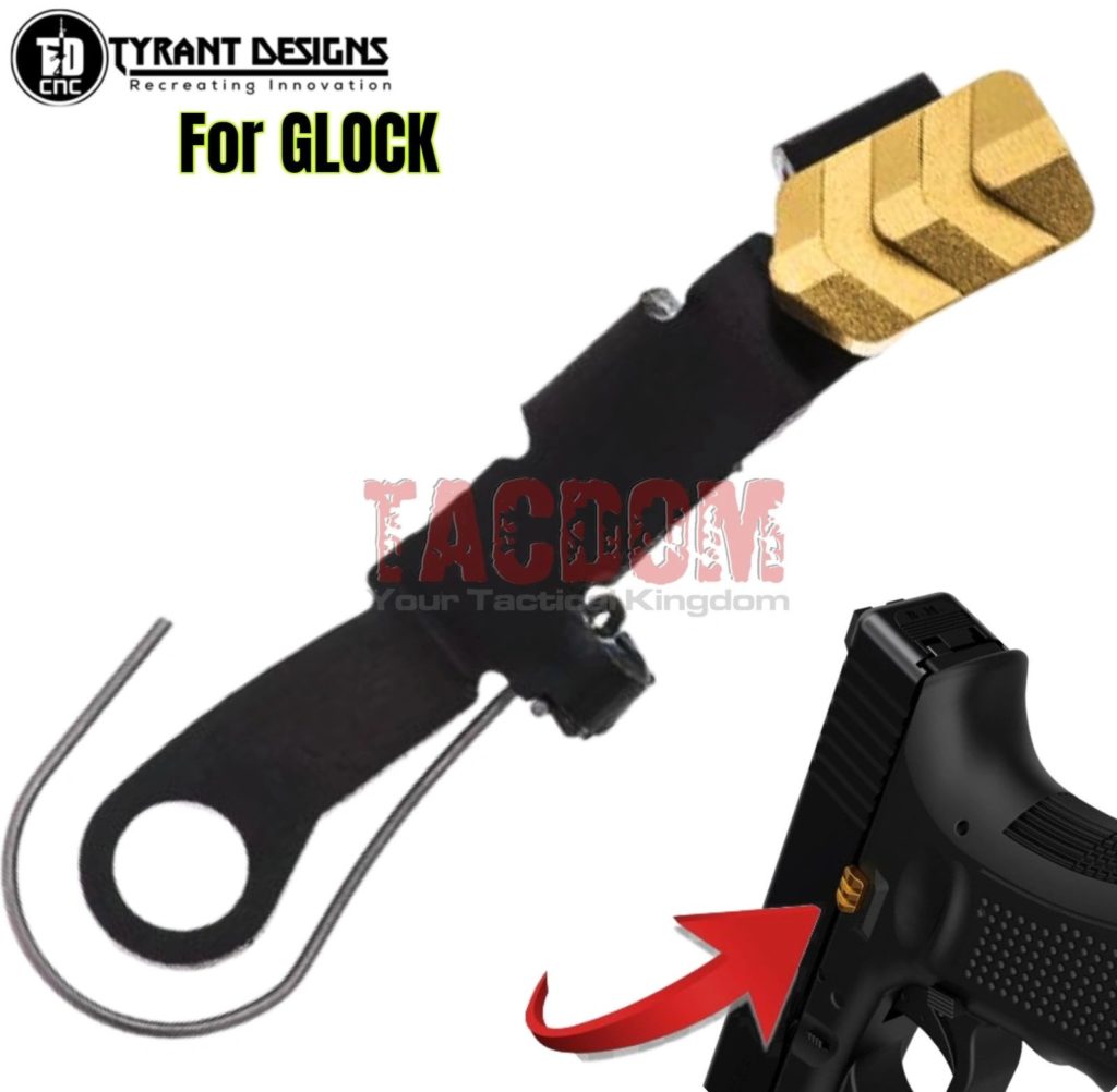 Tyrant Designs Extended Slide Stop Release for Glock GEN 2 3 4 Red Blue ...