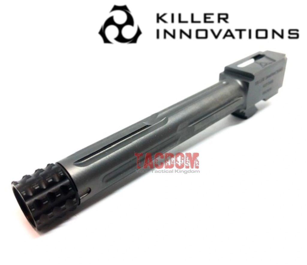 Killer Innovations Velocity Fluted Threaded Match Grade Drop-In Grey ...