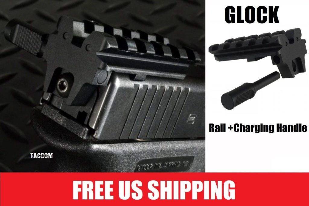 Strike Industries GSR Rear sight mount picatinny for Glock with ...