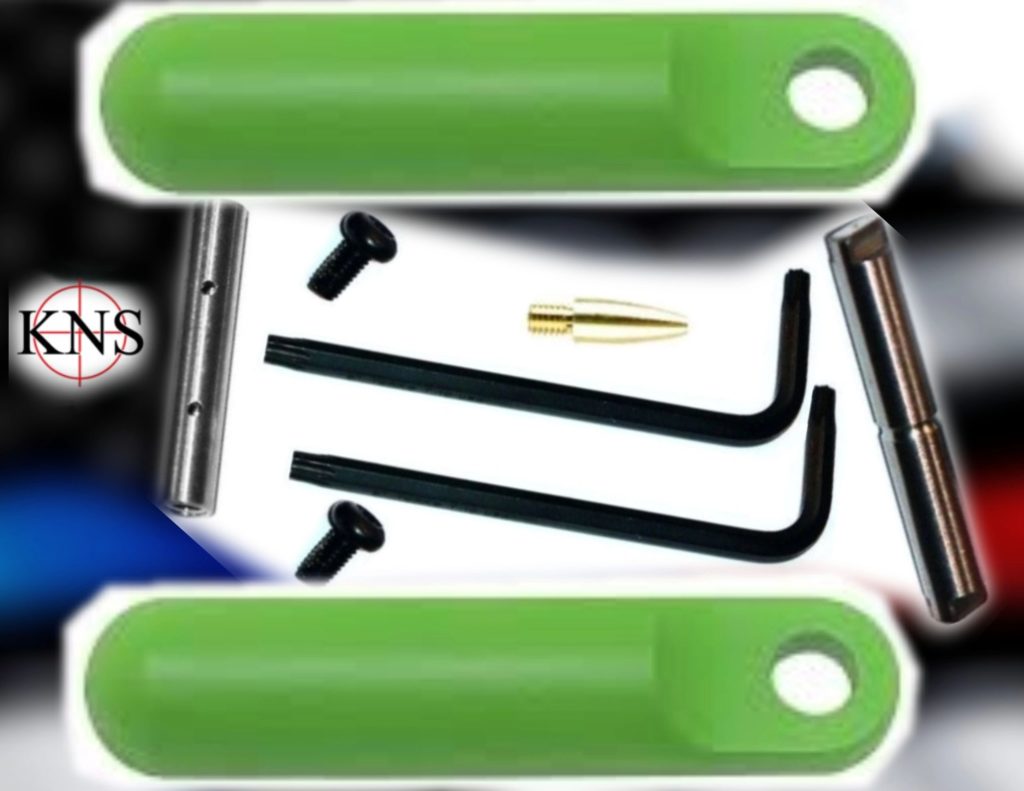 KNS GEN 2 Zombie Green .154 Anti Rotation Trigger Hammer Pins “Pill ...
