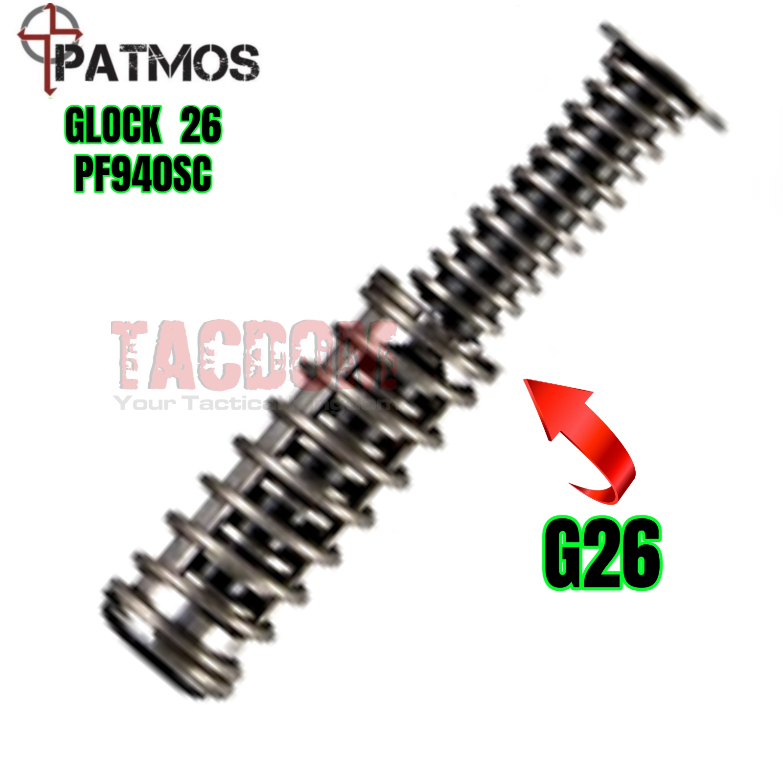 PATMOS Upper Slide Kit for Glock 26 GEN 3 P80 PF940SC 9mm parts FREE ...