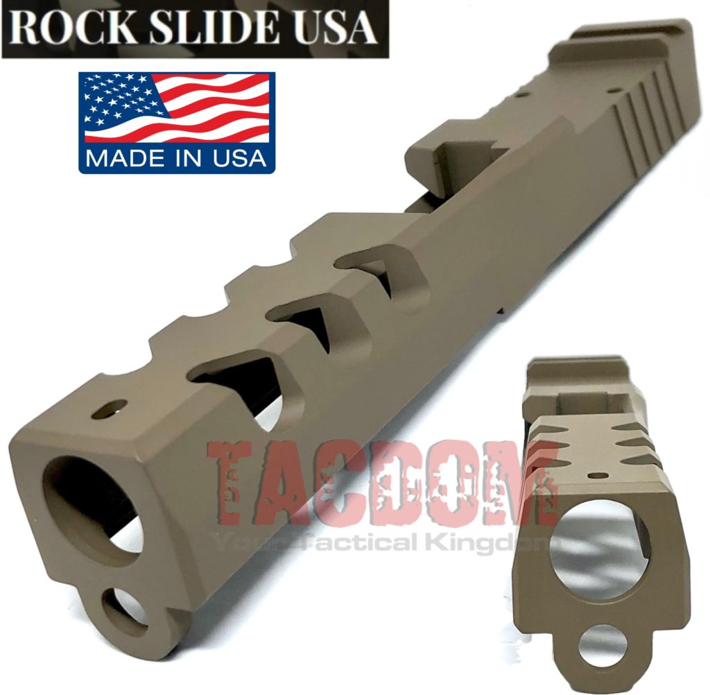 ROCK SLIDE USA RS2 RMR CUT Slide for Glock 19 Gen 3 Polymer 80 PF940C ...
