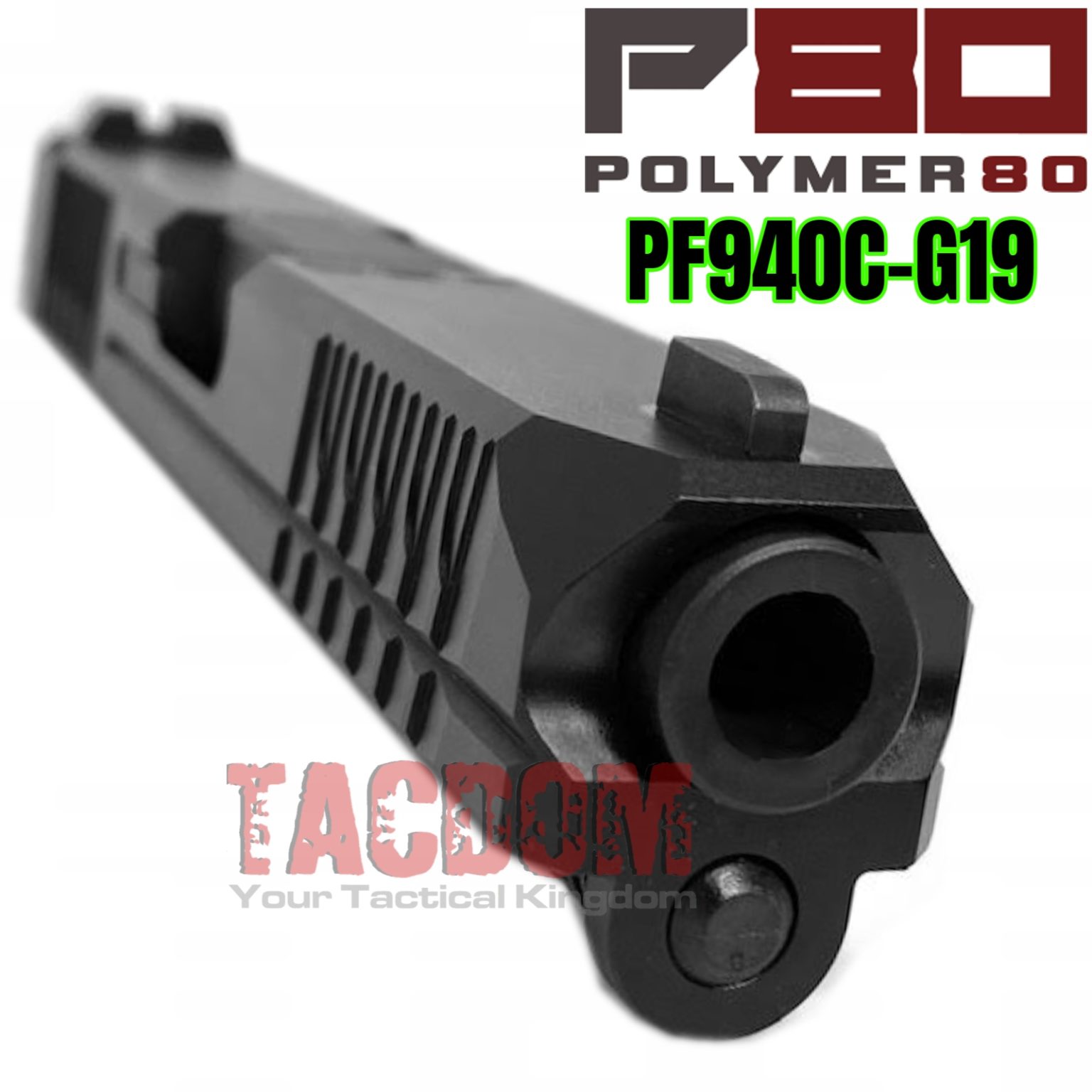 POLYMER 80 P80 Complete Glock 19 PF940C SLIDE Kit RARE PSP GRIP Model ...