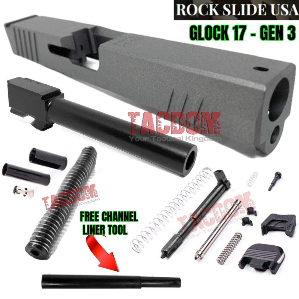 POLYMER 80 P80 Complete Glock 19 PF940C SLIDE Kit RARE PSP GRIP Model ...