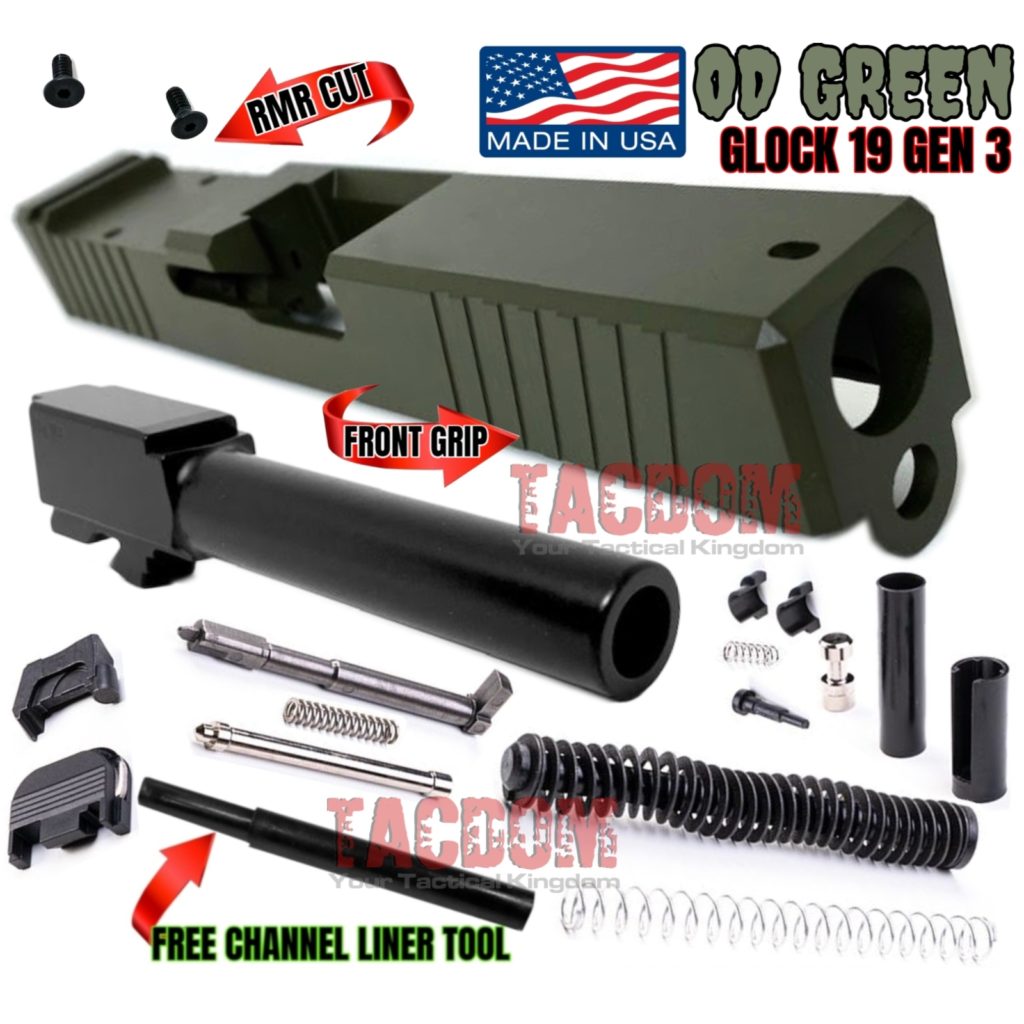 NINEX19 Vapor Ported Slide & Ported Barrel COMBO – Glock 19 Gen 3 & P80 ...