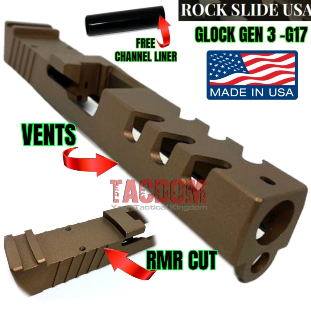 Killer Innovations Comp Compensator Muzzle Brake for 9mm For Glock Gen ...