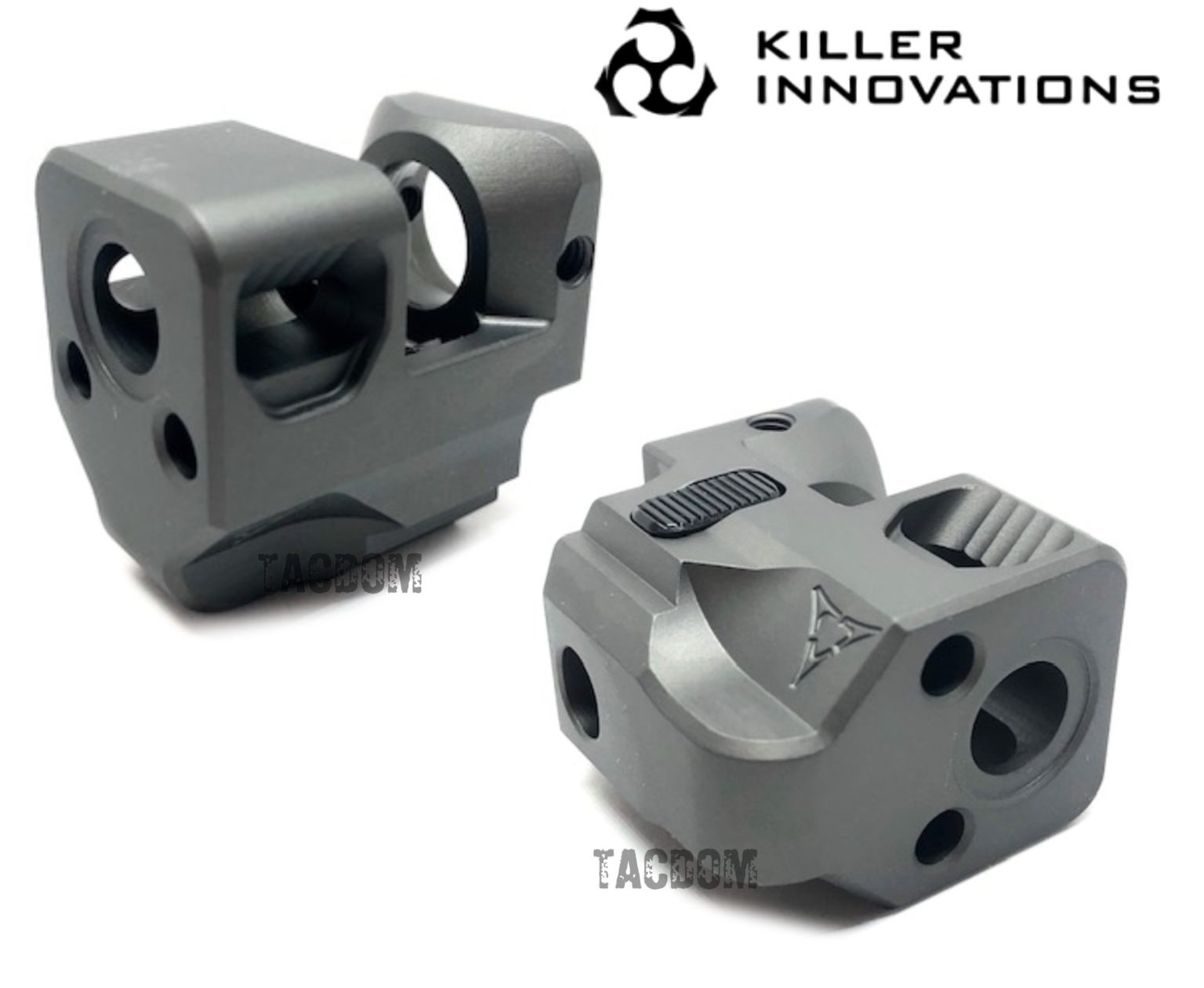Killer Innovations Comp Compensator Muzzle Brake for 9mm For Glock Gen ...