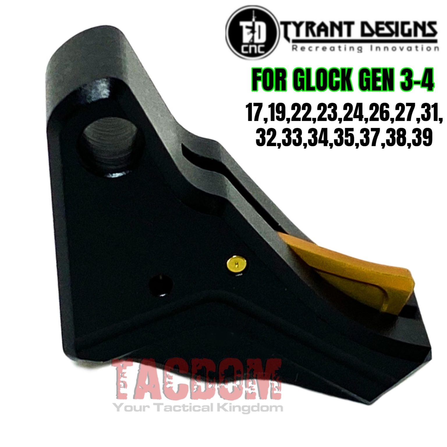 RANGER PROOF / JOHNNY GLOCK COLLABORATION VEX F3 GRAY SILVER TRIGGER ...