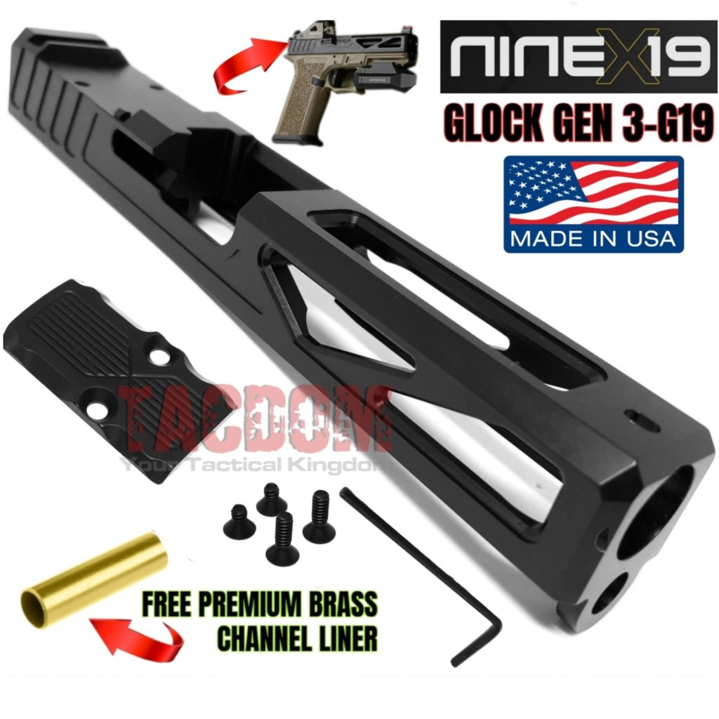 NINEX19 GLOCK 17 / 34 ENHANCED BLACK MAGWELL – FITS COMPACT GEN 4 OEM ...