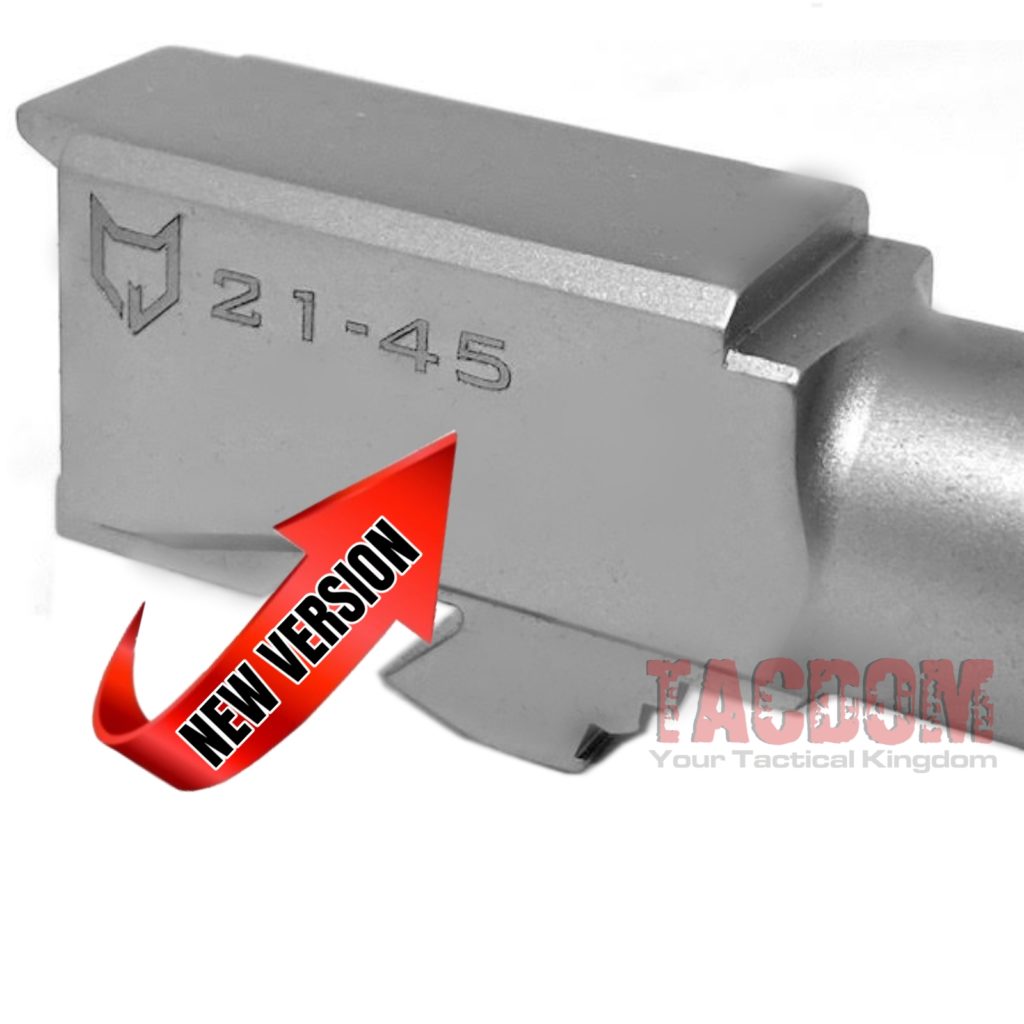 LONE WOLF 45ACP Barrel for GLOCK 21 & P80 PF45 – 4.60″ STAINLESS STEEL ...