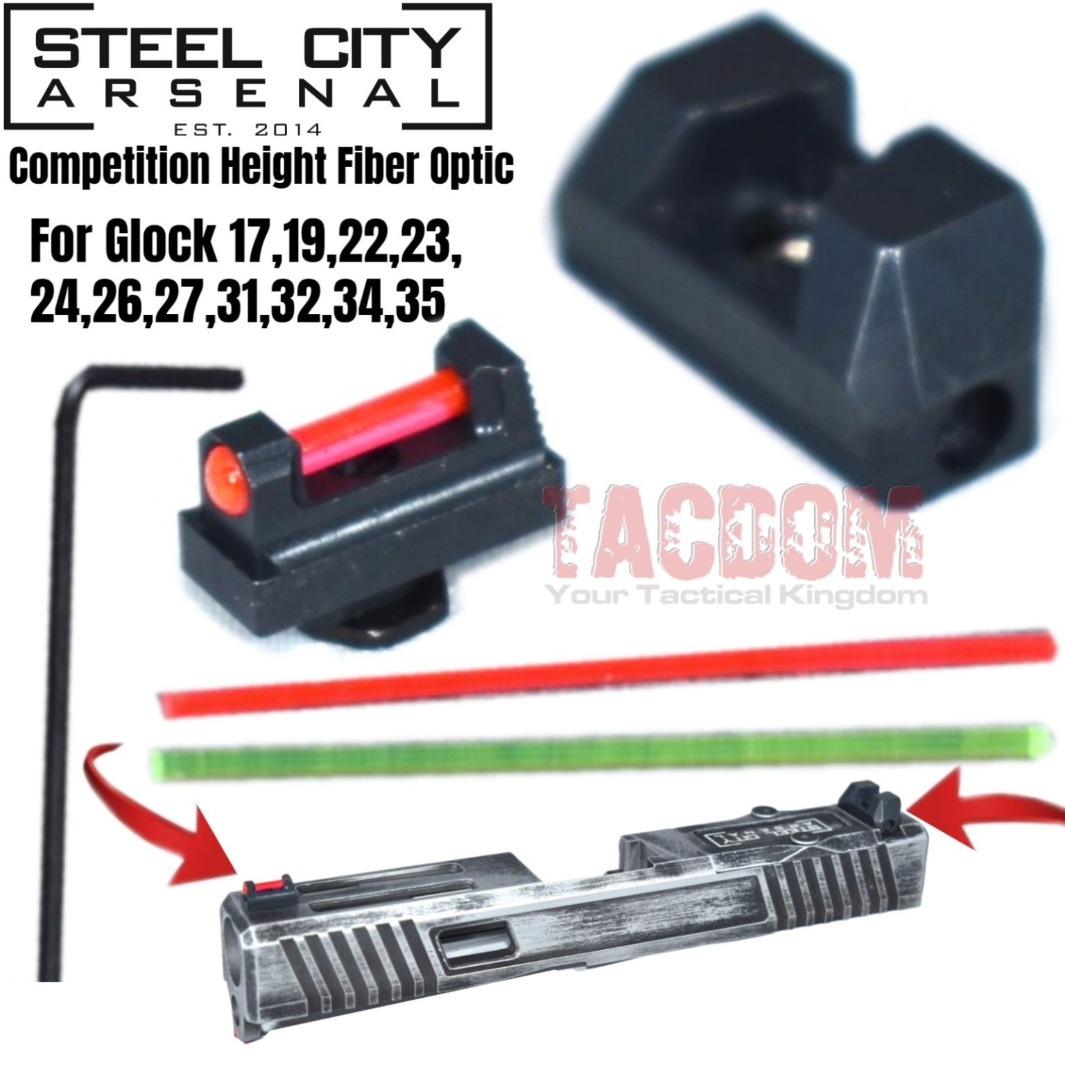 DOVE Mounting Solutions for S&W M&P / SHIELD RMSc Slide Sight Adapter ...