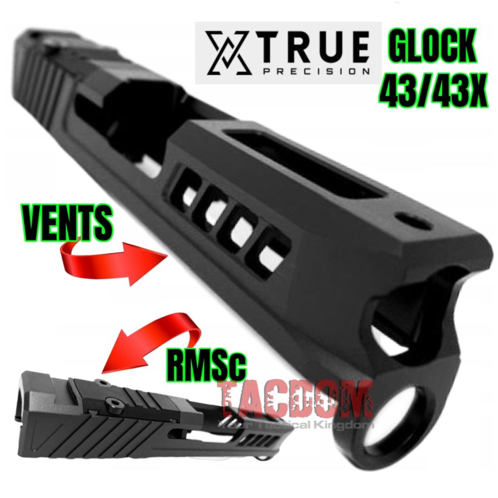 ROCK SLIDE USA RS1 FDE Slide for Glock 43 – Polymer 80 P80 PF9SS – SS80 ...