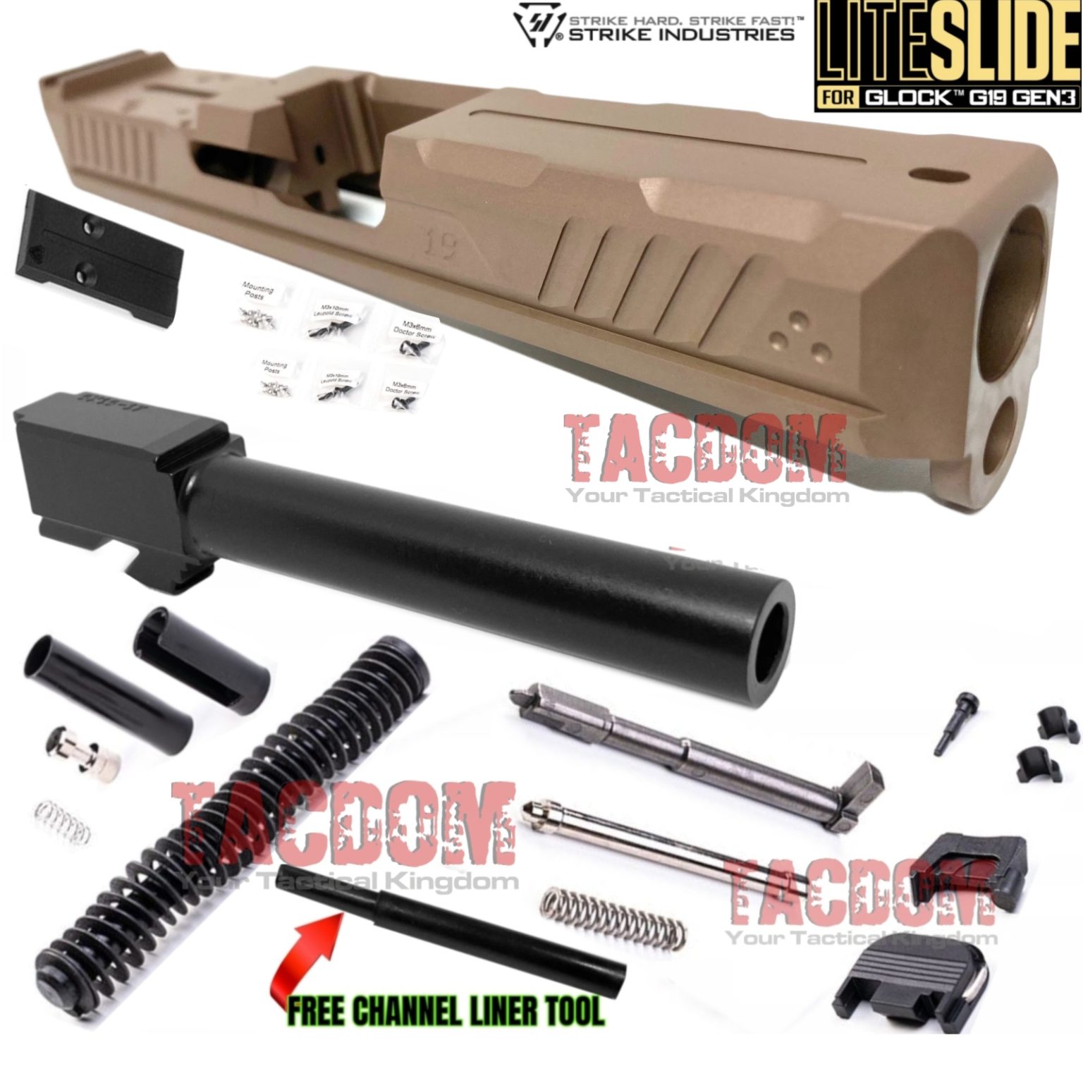 Killer Innovations Comp Compensator Muzzle Brake for 9mm For CZ CZp10C ...