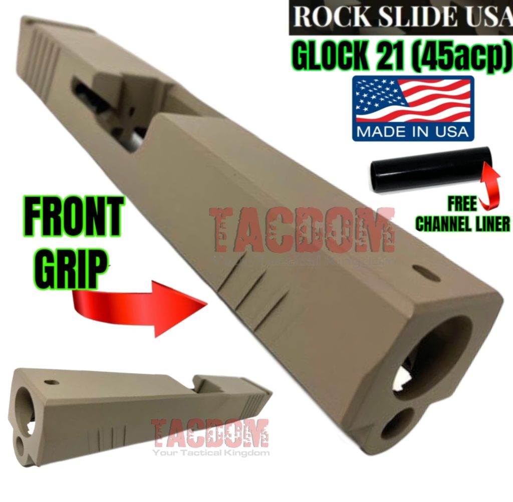 ROCK SLIDE USA RS2 RMR CUT Slide for Glock 19 Gen 3 Polymer 80 PF940C ...