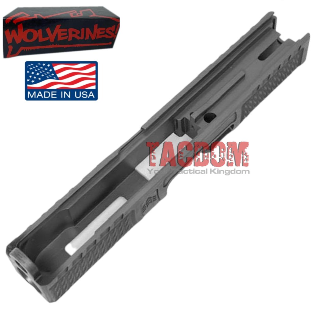 SWAMP FOX WOLVERINE Slide for Glock 19 Gen 3 Battleworn Grey slide RMR ...