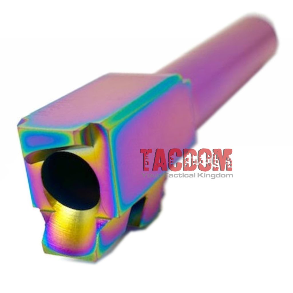 Chameleon Rainbow Barrel for Glock 19 and P80 PF940C 9mm TARGET CROWN ...