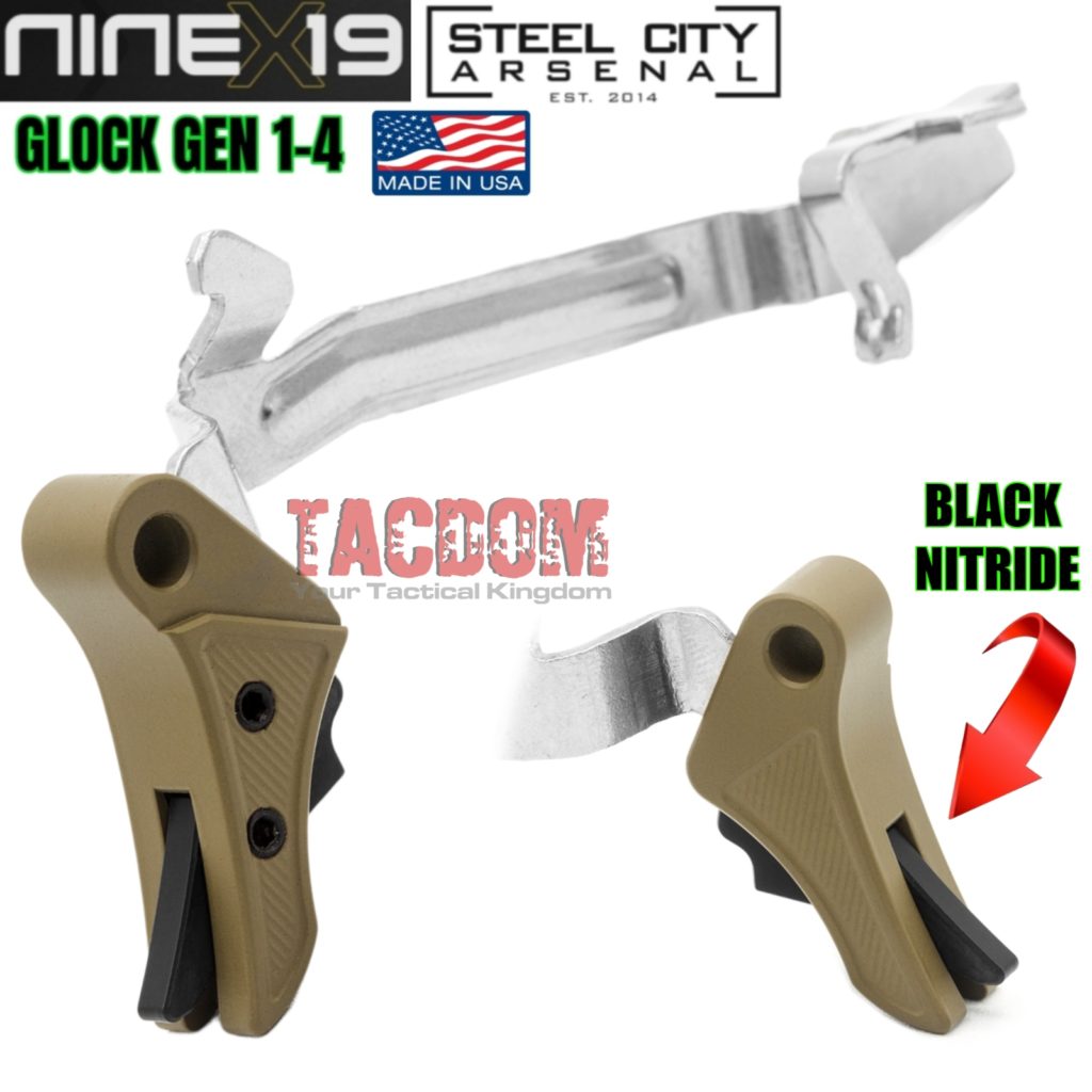 Steel City Arsenal RSNL TRIGGER for Glock GEN 1-4 & P80 PF series in ...