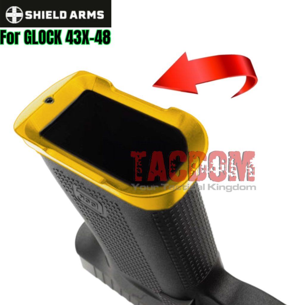 WARFINGER for Glock 17 34 19X 45 Billet 6061 GOLD Aluminum Grip ...