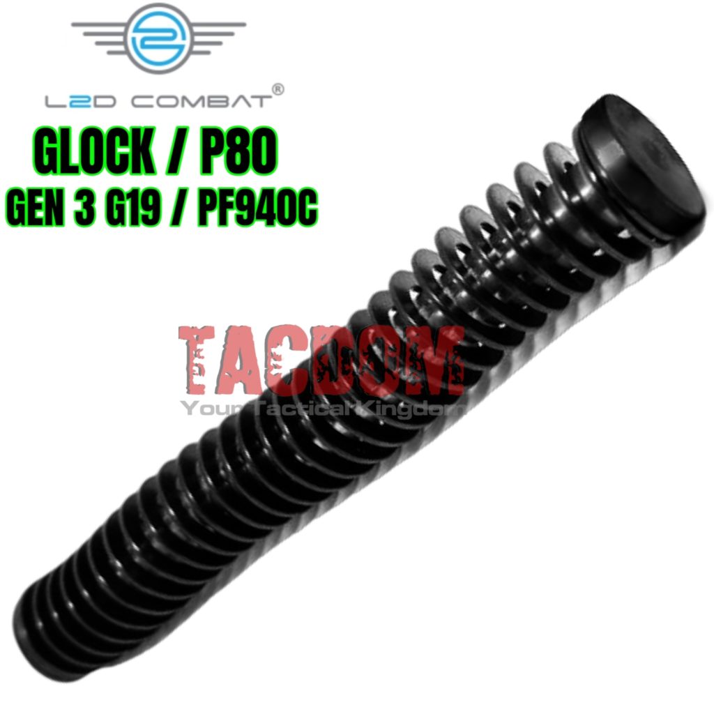 L2D Combat FLUTED GUIDE ROD Assembly V2 for GLOCK 19 Gen 3 -18LB Spring ...