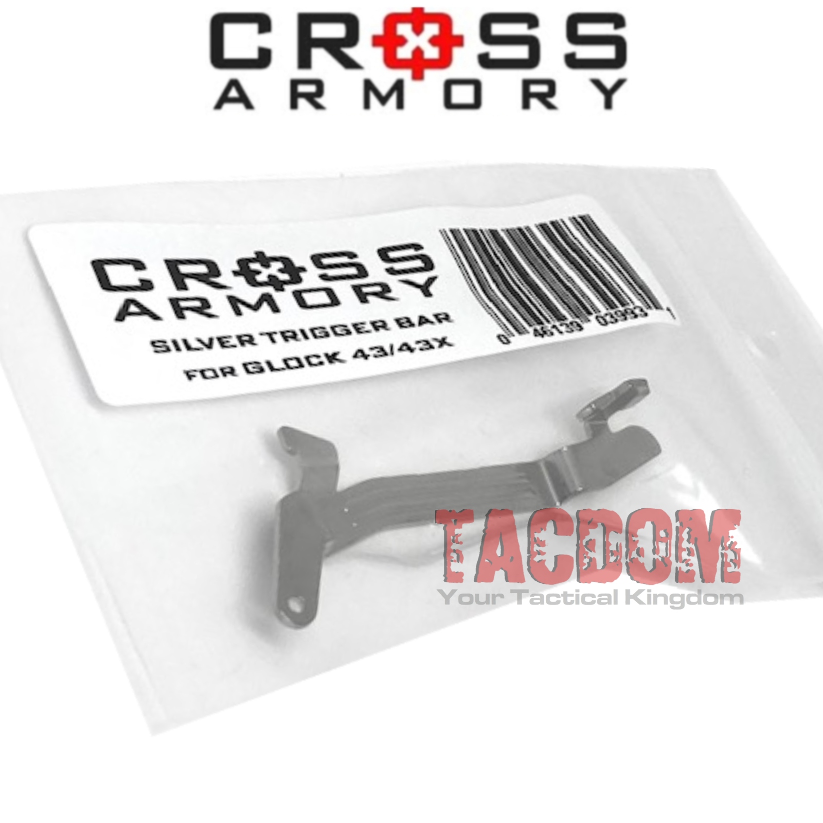 CROSS ARMORY ENHANCED Trigger BAR for Glock 43 43x & P80 Polymer80 ...