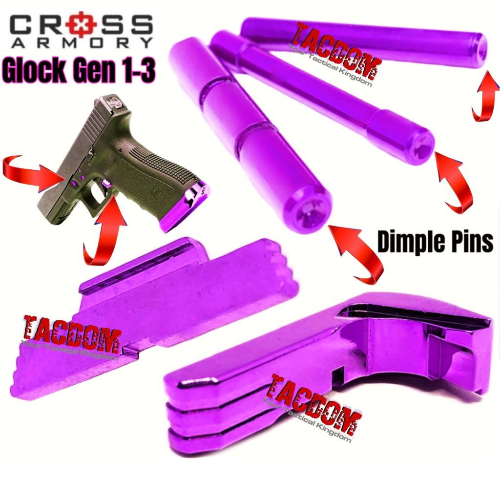 Cross Armory RARE PURPLE UPGRADE Performance Kit for Polymer80 P80 ...