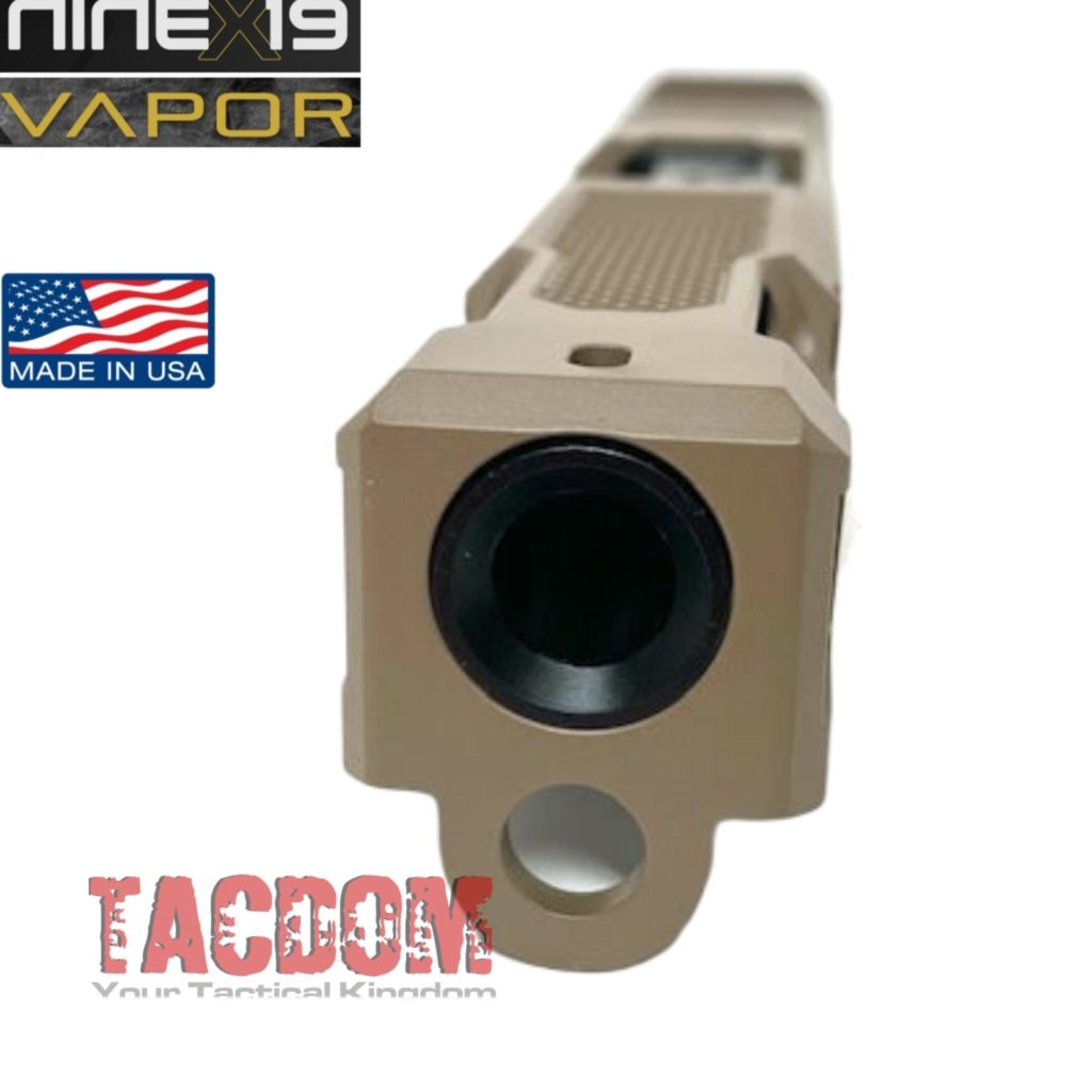 NINEX19 Vapor Ported Slide & Ported Barrel COMBO – Glock 17 Gen 3 & P80 ...