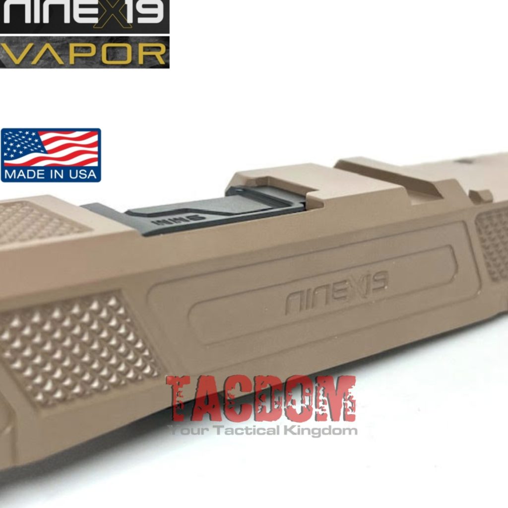 Ninex19 Vapor Ported Fde Slide And Ported Barrel Parts Combo Glock 17