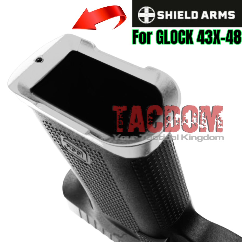 WARFINGER for Glock 17 34 19X 45 Billet 6061 POLISHED Aluminum Grip ...
